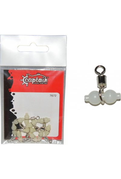 Captain Çift Boncuklu Hazır Takım Fırdöndüsü 10'lu Paket