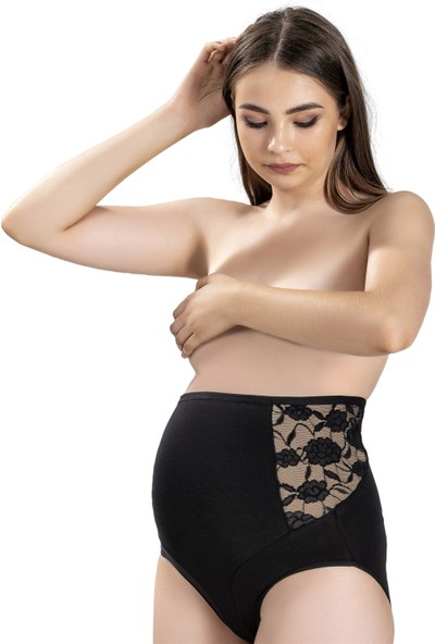Jiber Siyah Hamile Slip Külot Jiber Siyah Hamile Slip Külot