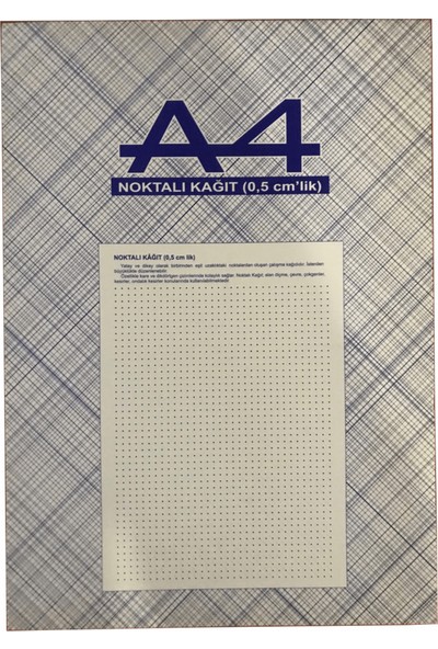 Kocaoluk Noktalı A4 Noktalı Kağıt