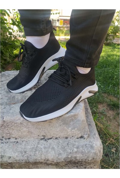 Pabuçhan 0577 Erkek Günlük Spor Ayakkabı - BTMK00577-SIYAH Beyaz-43