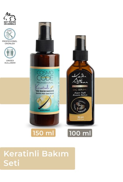 Kadir Alkan Keratinli Saç Bakım Seti