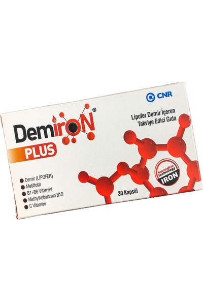 Demiron Plus 30 Kapsül
