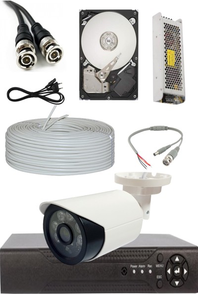 Elitcam 1 Kameralı Full Pro Set Sistemi Elitcam 1 Kameralı Full Pro Set Sistemi