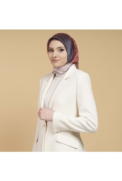 El Dikişli Hibrit Dijital Kristal Eşarp