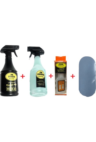 Bgc Şişme Bot Hızlı Yapıştırıcı Full Kit