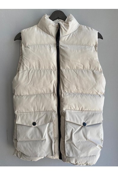 Woodext Erkek Krem Yelek