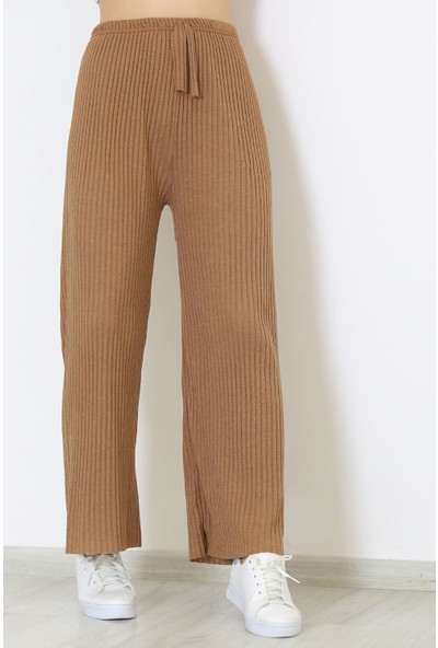 Modaess Fitilli Pantolon Sütlükahve1 - 8337.1567.