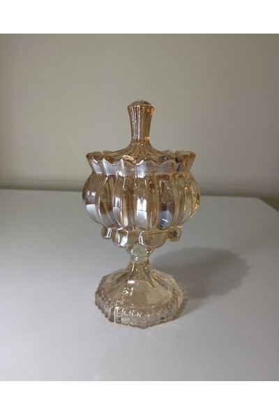 Interlife Cam Ayaklı Şekerlik