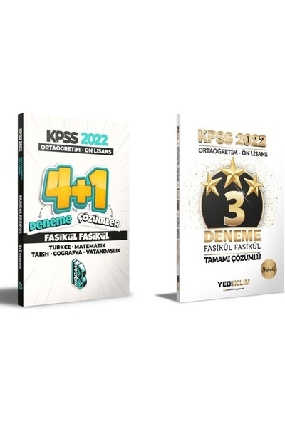 Benim Hocam Yayınları 2022 KPSS Lise ve Önlisans Tamamı Çözümlü 3'lü Karma Deneme Benim Hocam Yayınları 2022 KPSS Lise ve Önlisans Tamamı Çözümlü 3'lü Karma Deneme