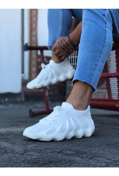 Bpm Wagoon WG300 Beyaz Triko Sargı Taban Casual Erkek Ayakkabı Bpm Wagoon WG300 Beyaz Triko Sargı Taban Casual Erkek Ayakkabı