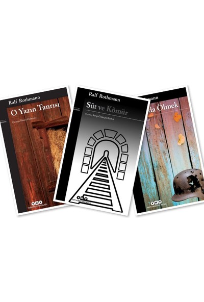 O Yazın Tanrısı - Süt ve Kömür - Baharda Ölmek 3 Kitap Set - Ralf Rothmann O Yazın Tanrısı - Süt ve Kömür - Baharda Ölmek 3 Kitap Set - Ralf Rothmann