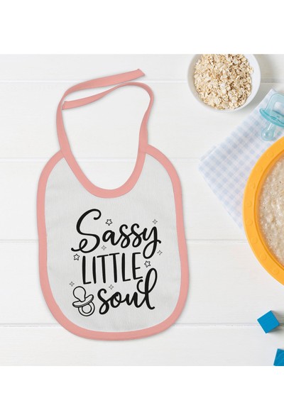 Bk Kids Pembe Bebek Mama Önlüğü - Model 8