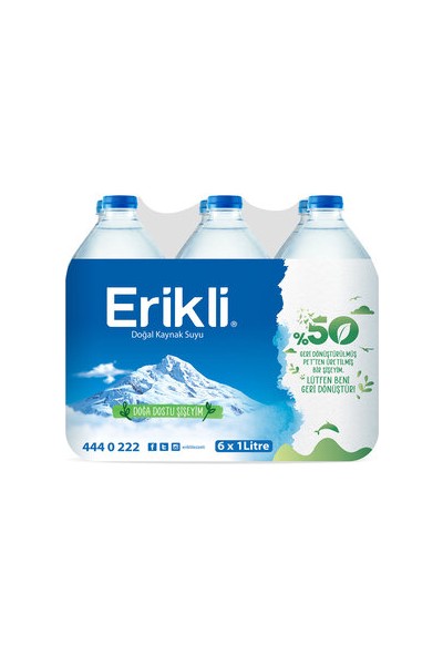 Erikli Su 6x1 L Erikli Su 6x1 L