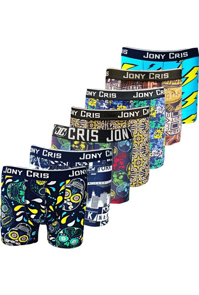 Premium 7 Li Erkek Boxer Iç Çamaşırı Iç Giyim Underwear