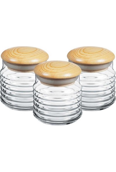 Paşabahçe 3 Adet Babylon Kavanoz 630 cc Paşabahçe 3 Adet Babylon Kavanoz 630 cc