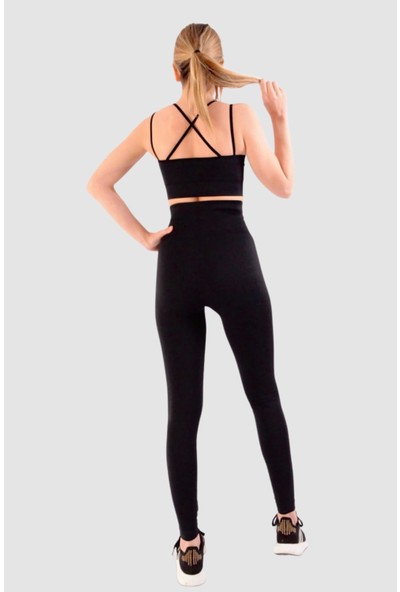 Seamless Sporcu Taytı Siyah / Dikişsiz Seamless Sporcu Taytı Siyah / Dikişsiz