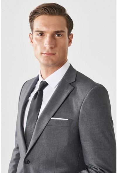 Altınyıldız Classics Regular Fit Normal Kesim Mono Yaka Armürlü Klasik Takım Elbise Altınyıldız Classics Regular Fit Normal Kesim Mono Yaka Armürlü Klasik Takım Elbise