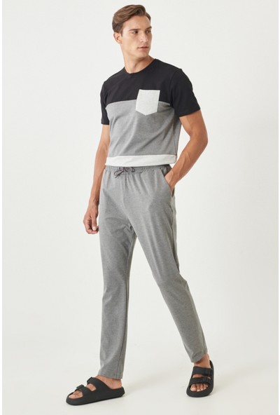 Altınyıldız Classics Slim Fit Dar Kesim Desenli 2'li Pijama Takımı Altınyıldız Classics Slim Fit Dar Kesim Desenli 2'li Pijama Takımı