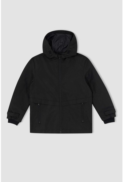 DeFacto Erkek Çocuk Regular Fit Kapüşonlu Yağmurluk W3190A622AU