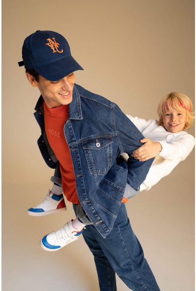 DeFacto Slim Fit Jean Ceket X8868AZ22AU