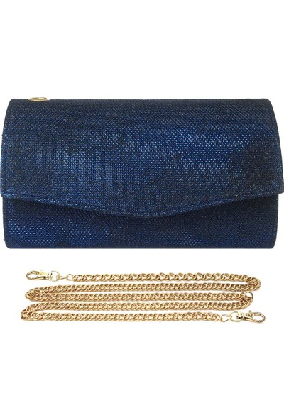 Hatvel Altın Simli Abiye Çanta Hatvel Altın Simli Abiye Çanta