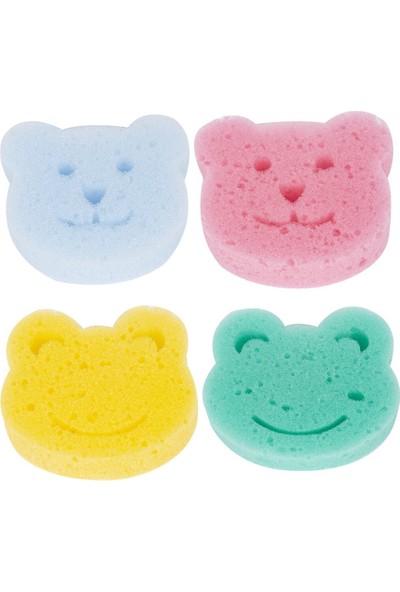 Sevi Bebe 4lü Bebek Banyo Süngeri Art-4