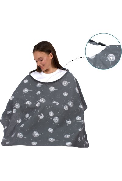 Sevi Bebe Tokalı Emzirme Örtüsü ART-6372 Uç Uç Desen