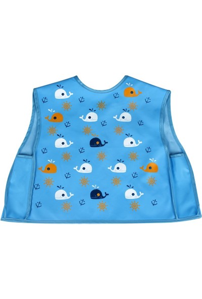 Sevi Bebe Körüklü Giymeli Önlük ART-515 Balina