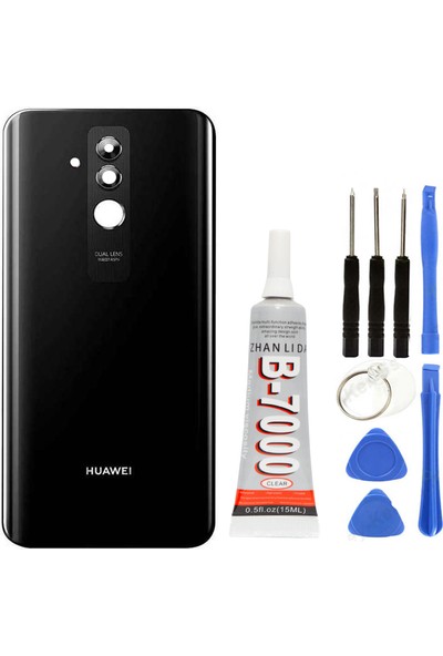 Ceyker GSM Huawei Mate 20 Lite Arka Cam Kapak Batarya Pil Kapağı Kamera Camlı + Yapıştırıcı B7000 15ML + Tamir Seti Ceyker GSM Huawei Mate 20 Lite Arka Cam Kapak Batarya Pil Kapağı Kamera Camlı + Yapıştırıcı B7000 15ML + Tamir Seti