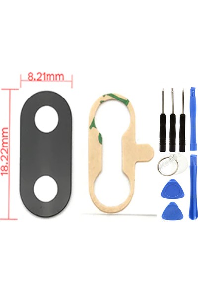 Ceyker GSM Xiaomi Redmi Note 7 Arka Kamera Camı Lens + Tamir Montaj Seti 8 Parça Ceyker GSM Xiaomi Redmi Note 7 Arka Kamera Camı Lens + Tamir Montaj Seti 8 Parça