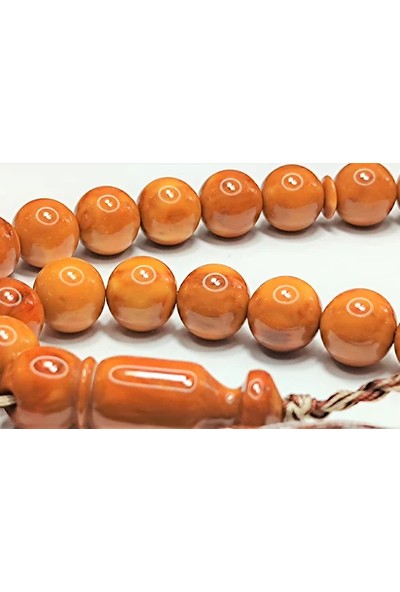 Iskeçe Tesbih Özel Işçilikli El Cilalı Tasarım ve Kondüsyon Harikası Kanayan Bağa