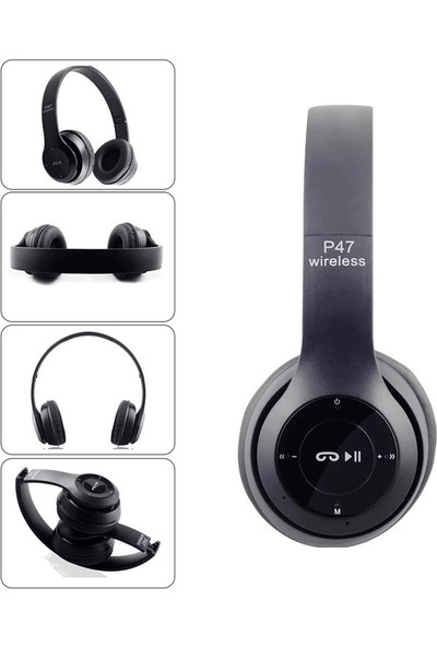 Hosceyiz Avm P47 Bluetooth Wireless Kulaklık Fm Radyo Extra Bass Fm Radyo Extra Bass Hosceyiz Avm P47 Bluetooth Wireless Kulaklık Fm Radyo Extra Bass Fm Radyo Extra Bass