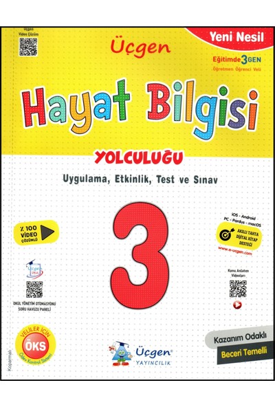 Üçgen Yayıncılık 3. Sınıf Yeni Nesil Hayat Bilgisi Yolculuğu (Ciltli)