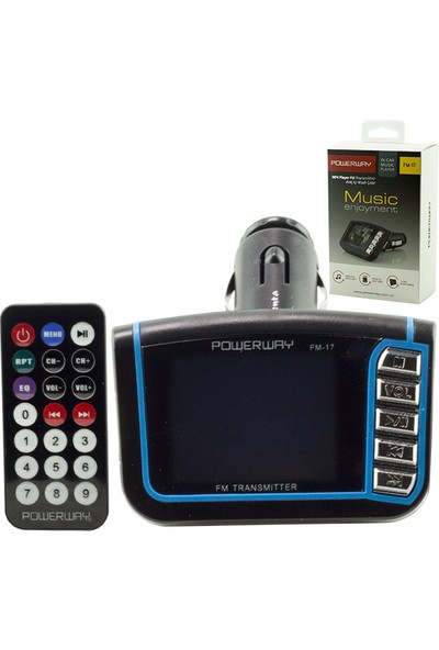 Strongart Powerway Fm-17 2gb Görüntülü Tek Kumandalı Fm Transmıtter
