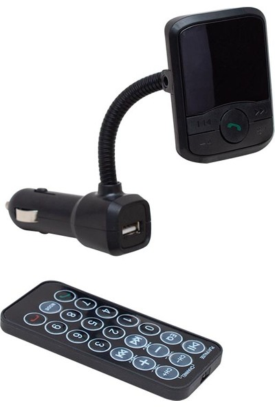 Strongart Hello HL-19688 Çift Usb-Sd-Aux-Mp3-Bluetooth Kumandalı Fm Transmıtter