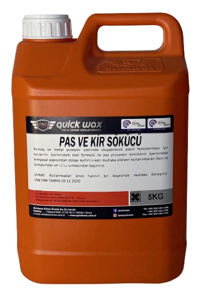 Quick Wax Quickwax Pas ve Kir Sökücü 5lt