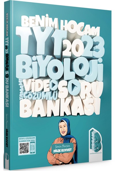 Benim Hocam Yayınları TYT 2023 Biyoloji Tamamı Video Çözümlü Soru Bankası Benim Hocam Yayınları TYT 2023 Biyoloji Tamamı Video Çözümlü Soru Bankası