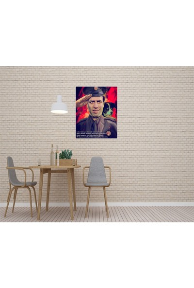 Papri Reklam Kemal Sunal Poster Tasarımlı Mdf Tablo Papri Reklam Kemal Sunal Poster Tasarımlı Mdf Tablo