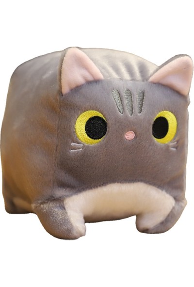 Devils Eye Kare Kedi Bebek Peluş Oyuncak (Yurt Dışından)