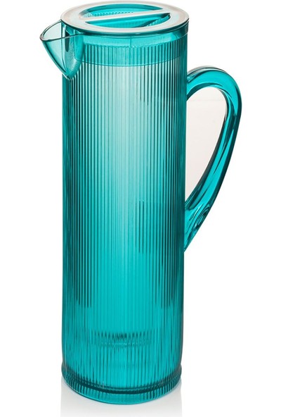 River World Akrilik 1,5 lt Sürahi Barok Aquamarine