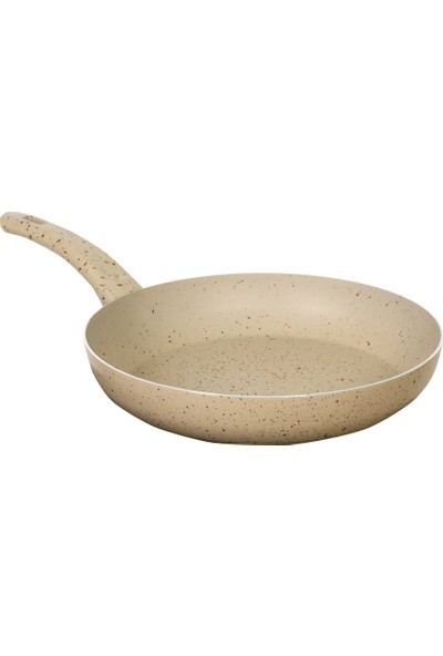 Çetin Shop Granit Tava 26 cm Krem Çetin Shop Granit Tava 26 cm Krem