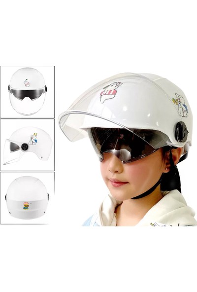 Pinellia Flowers Çocuklar Için Baskılı Yarım Kask - Beyaz (Yurt Dışından) Pinellia Flowers Çocuklar Için Baskılı Yarım Kask - Beyaz (Yurt Dışından)