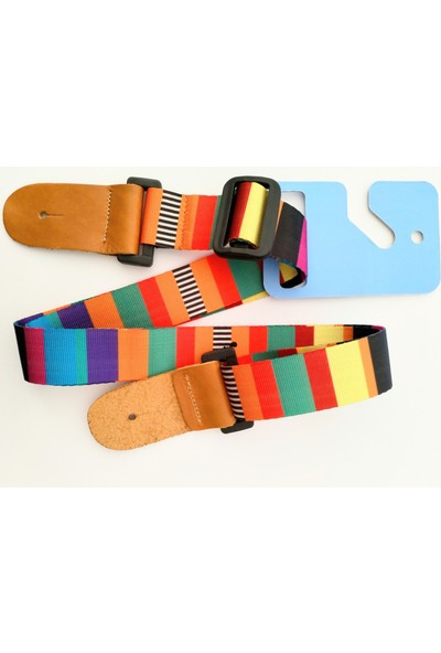 Raymond Joes RJ100U-RBW Ukulele Askısı Polipropilen Orjinal Deri Başlıklı