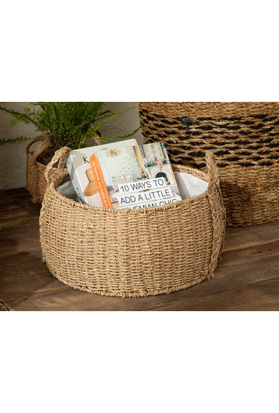 English Home Agatha Sepet 38X38X20 cm Kahve