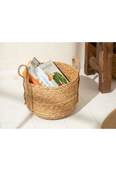 English Home Jose Sepet 35X35X24 cm Kahve English Home Jose Sepet 35X35X24 cm Kahve