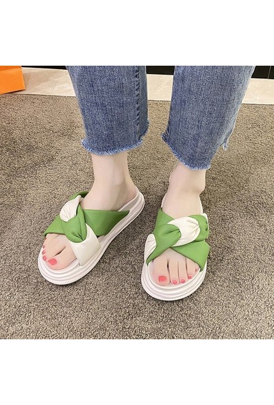 KMX Kalın Tabanlı Terlik Yeni Moda Renk Mücadele Sandalet (Yurt Dışından) KMX Kalın Tabanlı Terlik Yeni Moda Renk Mücadele Sandalet (Yurt Dışından)