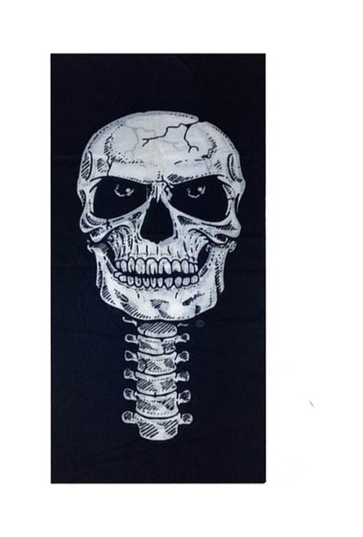 Kafatası Boyunlu Baf Bandana Maske Kafatası Boyunlu Baf Bandana Maske