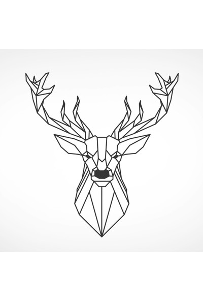 Ma Geyik Duvar Dekoru 2,8mm