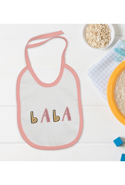 Bk Kids Pembe Bebek Mama Önlüğü - Model 62