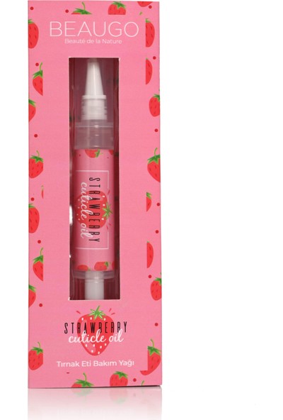 Beaugo Çilek Kokulu Tırnak Eti Bakım Yağı